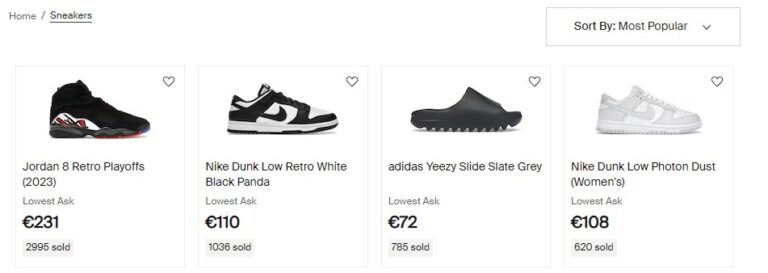 Stockx : Que vaut réellement la plateforme de resell Sneakers & Streetwear